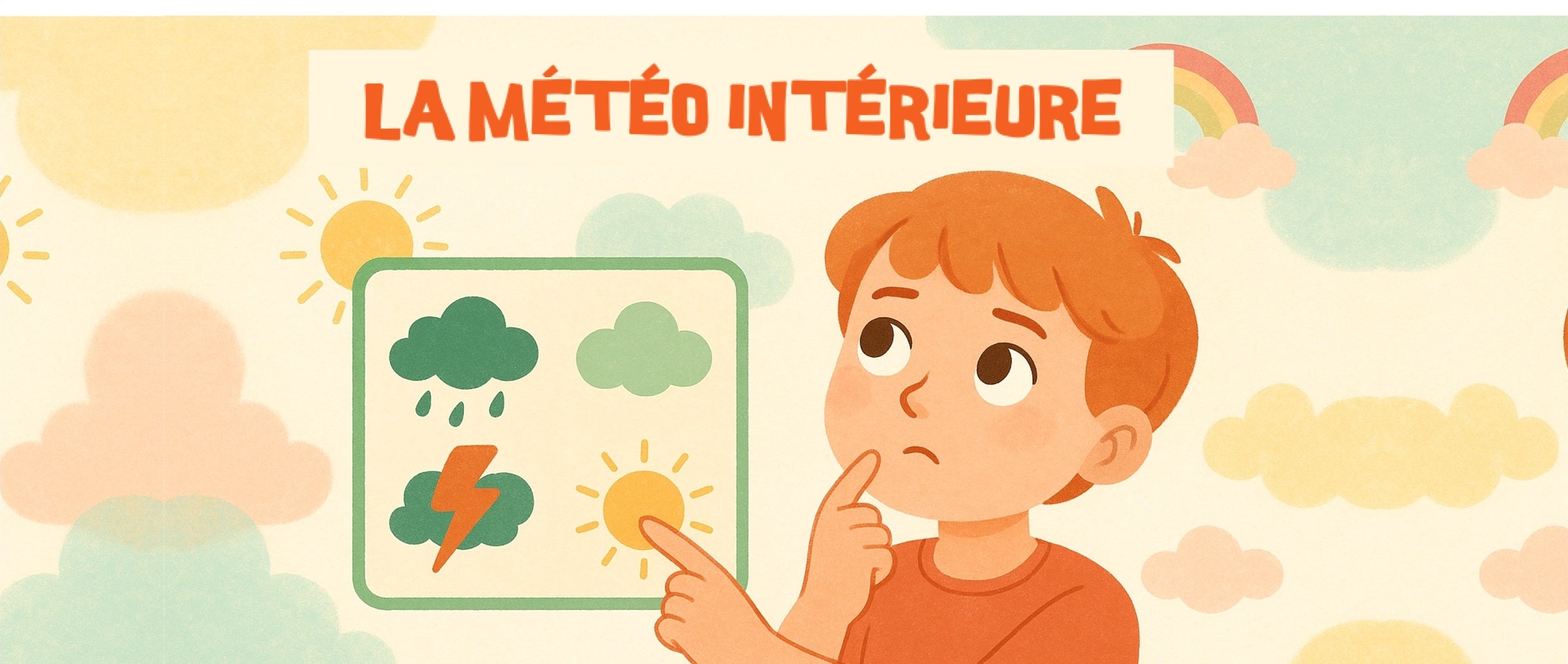 AIDER SON ENFANT À EXPRIMER SES EMOTIONS AVEC LA METEO INTERIEURE