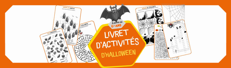 LIVRET D'ACTIVITÉS POUR HALLOWEEN